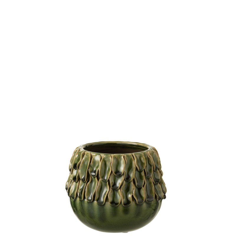 CACHE POT MARIA RD CERA NOIR L